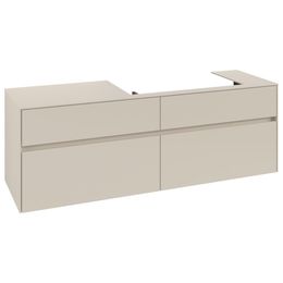 Villeroy & Boch Villeroy & Boch Waschtischunterschrank Collaro C027B0 1600x548x500mm m. Bel. 4 Ausz. Waschtisch re C C027B0VN