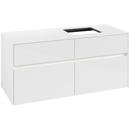 Villeroy & Boch Villeroy & Boch Waschtischunterschrank Collaro C130B0 1200x548x500mm mit Beleuchtung Glossy White C130B0DH