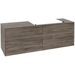 Villeroy & Boch Villeroy & Boch Waschtischunterschrank Collaro C027B0 1600x548x500mm mit Beleuchtung C027B0RK
