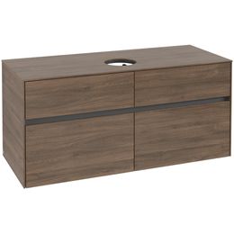 Villeroy & Boch Villeroy & Boch Waschtischunterschrank Collaro C041 1200x548x500mm 4 Ausz. Waschtisch m.tig Arizona C04100VH