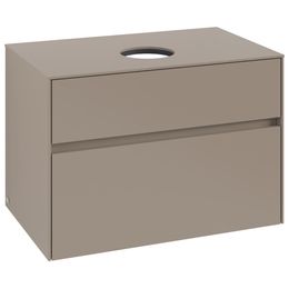 Villeroy & Boch Villeroy & Boch Waschtischunterschrank Collaro C037B0 800x548x500mm m. Bel. 2 Ausz. Waschtisch mitti C037B0VM