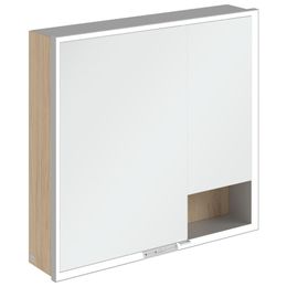 Villeroy & Boch Villeroy & Boch Aufputz-Spiegelschrank My View+ A48180 800x750x168mm m. Bel. Nordic Oak A48180VJ