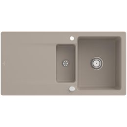 Villeroy & Boch Villeroy & Boch Einbausp&uuml;le Siluet 60 R 1000x510mm Exc-Garn. aus TitanCeram, 333702AM 333702AM
