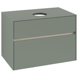 Villeroy & Boch Villeroy & Boch Waschtischunterschrank Collaro C037B0 800x548x500mm m. Bel. 2 Ausz. Waschtisch mitti C037B0AF