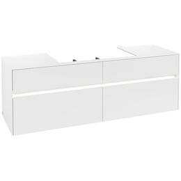 Villeroy & Boch Villeroy & Boch Waschtischunterschrank Collaro C028B0 1600x548x500mm mit Beleuchtung C028B0MS