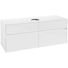 Villeroy & Boch Villeroy & Boch Waschtischunterschrank Collaro C045 1400x548x500mm 4 Ausz. Waschtisch m.tig Glossy W C04500DH
