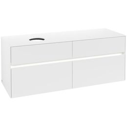 Villeroy & Boch Villeroy & Boch Waschtischunterschrank Collaro C046B0 1400x548x500mm mit Beleuchtung C046B0MS
