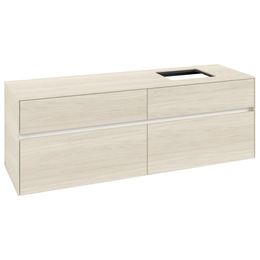 Villeroy & Boch Villeroy & Boch Waschtischunterschrank Collaro C13600 1600x548x500mm 4 Ausz. Waschtisch re White Oak C13600AA