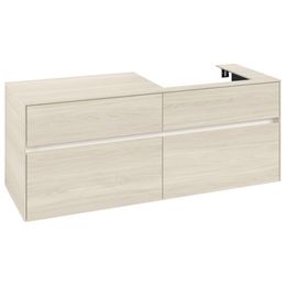 Villeroy & Boch Villeroy & Boch Waschtischunterschrank Collaro C086B0 1400x548x500mm m. Bel. 4 Ausz. Waschtisch re W C086B0AA