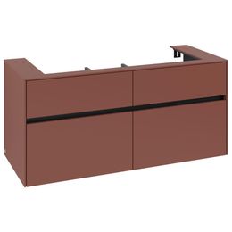Villeroy & Boch Villeroy & Boch Waschtischunterschrank Collaro C091B0 1200x548x500mm m. Bel. 4 Ausz. Waschtisch mitt C091B0AH