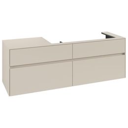Villeroy & Boch Villeroy & Boch Waschtischunterschrank Collaro C030B0 1600x548x500mm m. Bel. 4 Ausz. Waschtisch re C C030B0VN