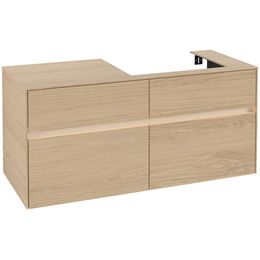 Villeroy & Boch Villeroy & Boch Waschtischunterschrank Collaro B0 1200x548x500mm mit Beleuchtung C083B0VJ