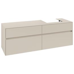 Villeroy & Boch Villeroy & Boch Waschtischunterschrank Collaro C079B0 1600x548x500mm m. Bel. 4 Ausz. Waschtisch re C C079B0VN