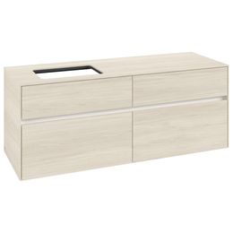 Villeroy & Boch Villeroy & Boch Waschtischunterschrank Collaro C11700 1400x548x500mm 4 Ausz. Waschtisch li White Oak C11700AA