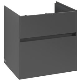 Villeroy & Boch Villeroy & Boch Waschtischunterschrank Collaro 554x546x444mm 2 Ausz. Waschbecken mittig Graphite C00800VR