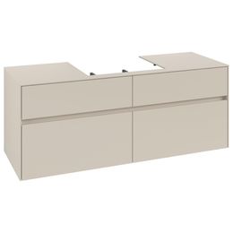 Villeroy & Boch Villeroy & Boch Waschtischunterschrank Collaro C08400 1400x548x500mm 4 Ausz. Waschtisch mittig Cashm C08400VN