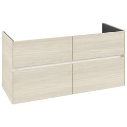 Villeroy & Boch Villeroy & Boch Waschtischunterschrank Collaro 1261x610x480mm m. Bel. 4 Ausz. Waschtisch mittig Whit C147B0AA