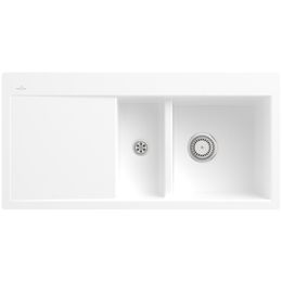Villeroy & Boch Villeroy & Boch Subway 60 flat Sp&uuml;le 67121F 965x475mm, 67121FRW 67121FRW