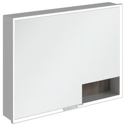 Villeroy & Boch Villeroy & Boch Einbau-Spiegelschrank My View+ A48210 1000x750x167mm mit Beleuchtung Stone Oak A48210RK