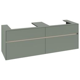 Villeroy & Boch Villeroy & Boch Waschtischunterschrank Collaro C024B0 1600x548x500mm m. Bel. 4 Ausz. f&uuml;r 2 Waschtisc C024B0AF