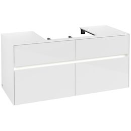 Villeroy & Boch Villeroy & Boch Waschtischunterschrank Collaro C081B0 1200x548x500mm mit Beleuchtung C081B0DH