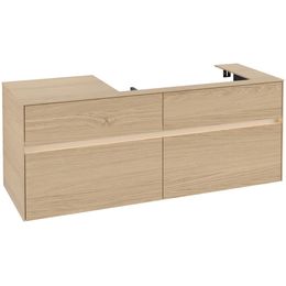 Villeroy & Boch Villeroy & Boch Waschtischunterschrank Collaro C090B0 1400x548x500mm mit Beleuchtung C090B0VJ