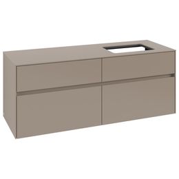 Villeroy & Boch Villeroy & Boch Waschtischunterschrank Collaro C118B0 1400x548x500mm m. Bel. 4 Ausz. Waschtisch re T C118B0VM