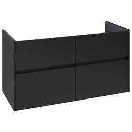 Villeroy & Boch Villeroy & Boch Waschtischunterschrank Collaro 1161x610x480mm m. Bel. 4 Ausz. Waschtisch mittig Volc C146B0VL