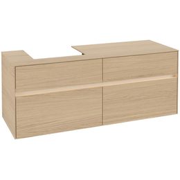 Villeroy & Boch Villeroy & Boch Waschtischunterschrank Collaro C074B0 1400x548x500mm mit Beleuchtung C074B0VJ