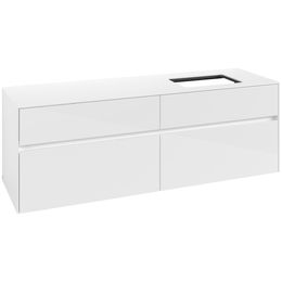 Villeroy & Boch Villeroy & Boch Waschtischunterschrank Collaro C12200 1600x548x500mm Glossy White C12200DH