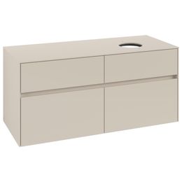 Villeroy & Boch Villeroy & Boch Waschtischunterschrank Collaro C04300 1200x548x500mm 4 Ausz. Waschtisch re Cashmere C04300VN