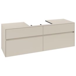 Villeroy & Boch Villeroy & Boch Waschtischunterschrank Collaro C025B0 1600x548x500mm m. Bel. 4 Ausz. Waschtisch mitt C025B0VN