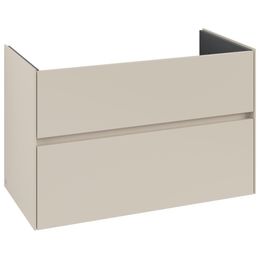 Villeroy & Boch Villeroy & Boch Waschtischunterschrank Collaro 961x610x480mm 2 Ausz. Waschbecken mittig Cashmere G C14500VN