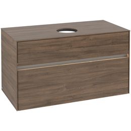 Villeroy & Boch Villeroy & Boch Waschtischunterschrank Collaro C038B0 1000x548x500mm mit Beleuchtung C038B0VH