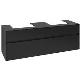 Villeroy & Boch Villeroy & Boch Waschtischunterschrank Collaro C021B0 1600x548x500mm m. Bel. 4 Ausz. f&uuml;r 2 Waschtisc C021B0VL