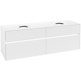 Villeroy & Boch Villeroy & Boch Waschtischunterschrank Collaro C052B0 1600x548x500mm mit Beleuchtung C052B0MS
