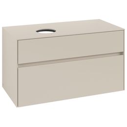 Villeroy & Boch Villeroy & Boch Waschtischunterschrank Collaro C039B0 1000x548x500mm m. Bel. 2 Ausz. Waschtisch li C C039B0VN