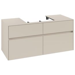 Villeroy & Boch Villeroy & Boch Waschtischunterschrank Collaro C081B0 1200x548x500mm m. Bel. 4 Ausz. Waschtisch mitt C081B0VN