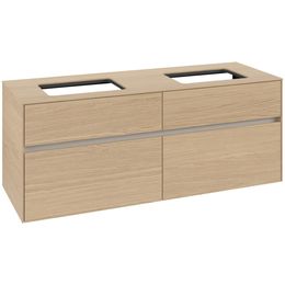 Villeroy & Boch Villeroy & Boch Waschtischunterschrank Collaro C11900 1400x548x500mm Nordic Oak C11900VJ