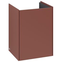 Villeroy & Boch Villeroy & Boch Waschtischunterschrank Collaro 410x546x344mm 1trg. A:li Waschbecken mittig Wine Re C00500AH