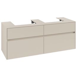 Villeroy & Boch Villeroy & Boch Waschtischunterschrank Collaro C07600 1400x548x500mm 4 Ausz. f&uuml;r 2 Waschtisch Cashme C07600VN