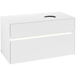 Villeroy & Boch Villeroy & Boch Waschtischunterschrank Collaro C040B0 1000x548x500mm mit Beleuchtung C040B0MS