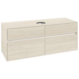 Villeroy & Boch Villeroy & Boch Waschtischunterschrank Collaro C04500 1400x548x500mm 4 Ausz. Waschtisch mittig White C04500AA