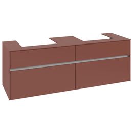 Villeroy & Boch Villeroy & Boch Waschtischunterschrank Collaro C021B0 1600x548x500mm m. Bel. 4 Ausz. f&uuml;r 2 Waschtisc C021B0AH