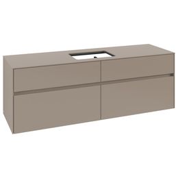 Villeroy & Boch Villeroy & Boch Waschtischunterschrank Collaro C120B0 1600x548x500mm m. Bel. 4 Ausz. Waschtisch mitt C120B0VM