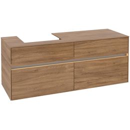 Villeroy & Boch Villeroy & Boch Waschtischunterschrank Collaro C074B0 1400x548x500mm mit Beleuchtung C074B0RH