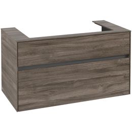 Villeroy & Boch Villeroy & Boch Collaro Waschbeckenunterschrank, 2 Ausz&uuml;ge, 1000 x 548 x 500 mm, Stone Oak C02000RK