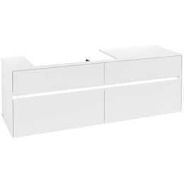 Villeroy & Boch Villeroy & Boch Waschtischunterschrank Collaro C026B0 1600x548x500mm mit Beleuchtung C026B0MS