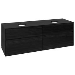 Villeroy & Boch Villeroy & Boch Waschtischunterschrank Collaro C052B0 1600x548x500mm m. Bel. 4 Ausz. f&uuml;r 2 Waschtisc C052B0AB