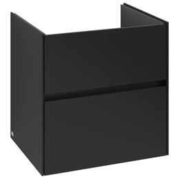 Villeroy & Boch Villeroy & Boch Waschtischunterschrank Collaro 611x610x480mm 2 Ausz. Waschbecken mittig Volcano Bl C14300VL